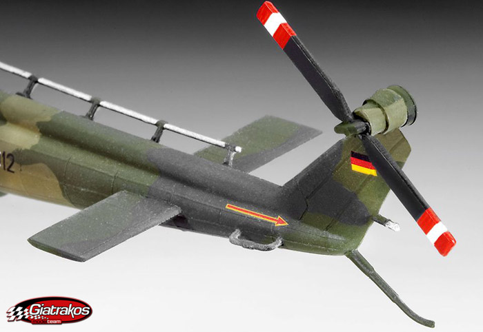 Helicopter Bell UH-1D SAR Scale: 1:72 Revell 04444