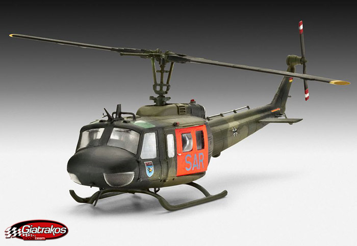Helicopter Bell UH-1D SAR Scale: 1:72 Revell 04444