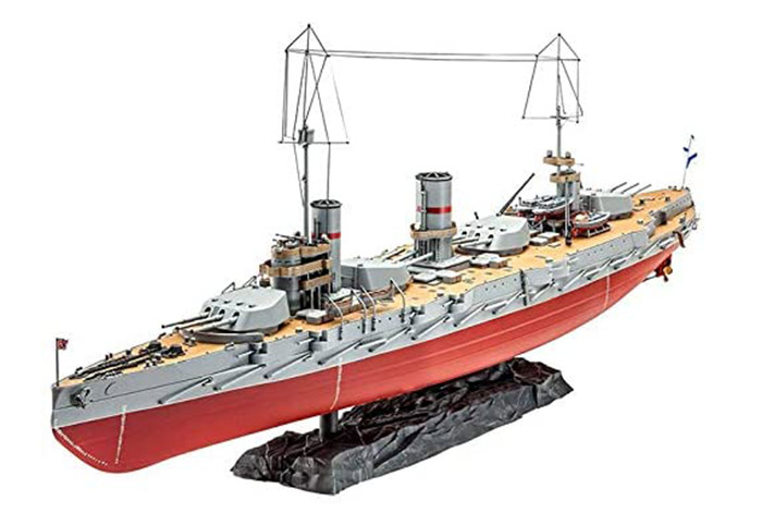 Russian Poltava Imperial Battleship - Scale 1/350 Zvezda 9060