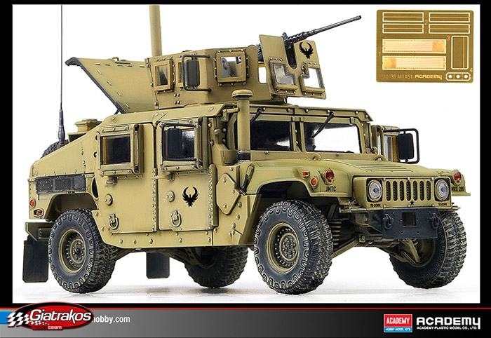 M1151 Enhanced Armament Carrier with 2 crew figures included ...