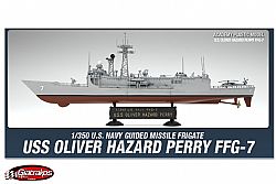 USS Oliver Hazard Perry FFG-7, U.S. Navy Guided Missile Frigate - Scale ...