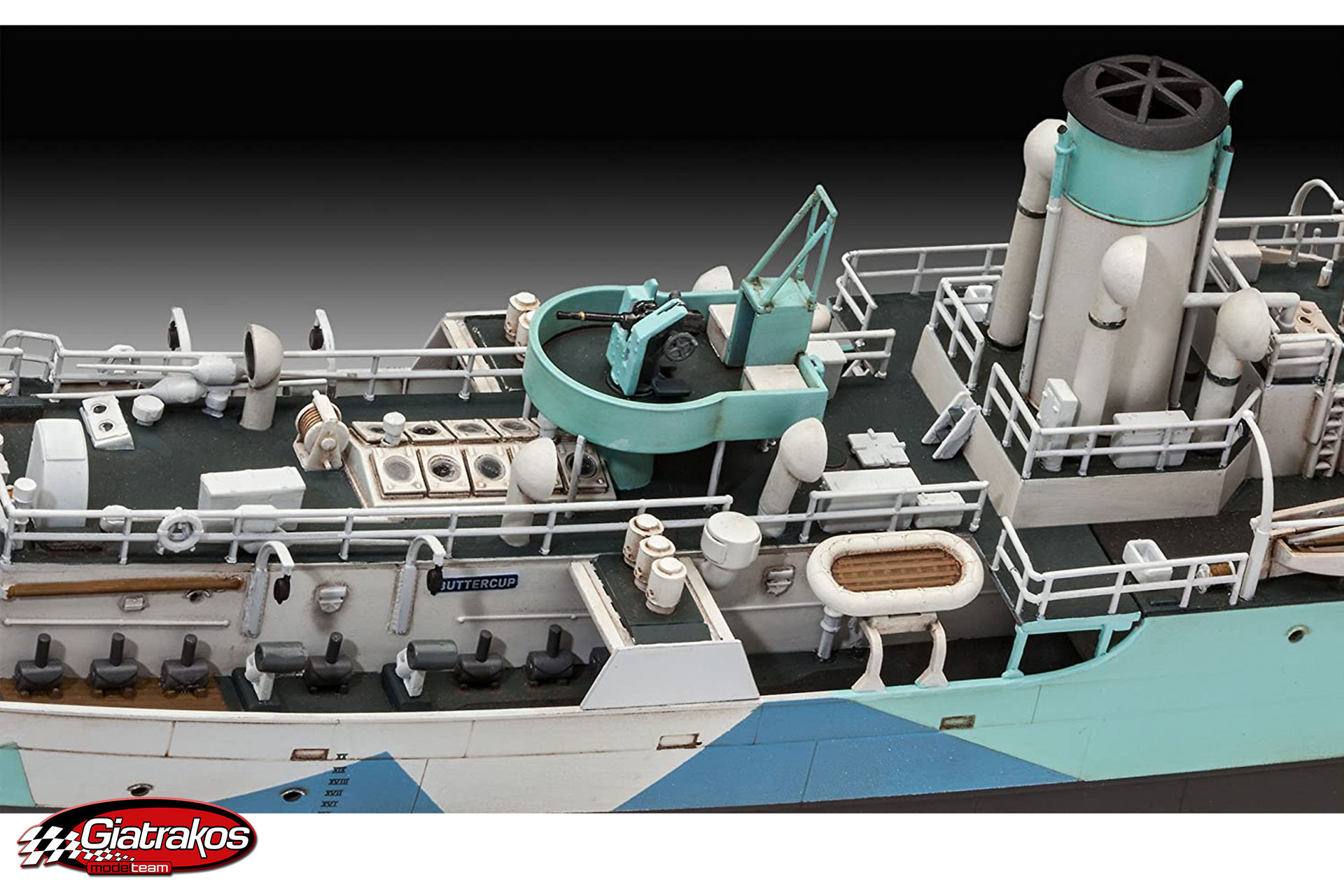 HMS Buttercup, Flower Class Corvette Scale 1/144, Revell 05158