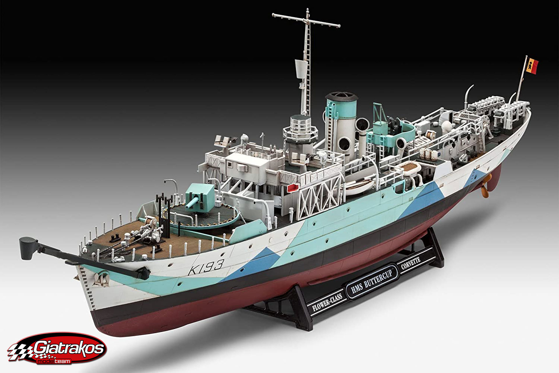 HMS Buttercup, Flower Class Corvette Scale 1/144, Revell 05158