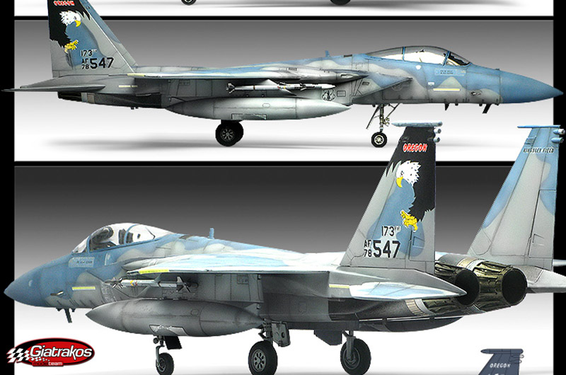 F-15C MSIP II (173rd Fighter Wing) Scale 1/72 Academy 12506