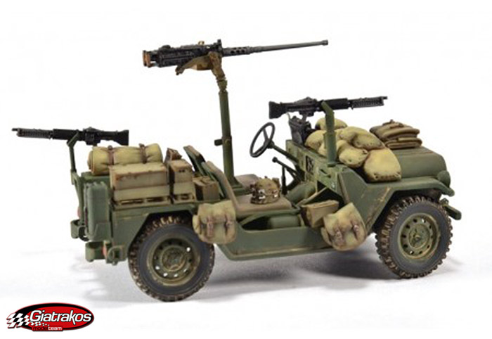 Military Miniature U.S. M151A2 Ford Mutt Scale 1/35 Model Kit Tamiya 35123