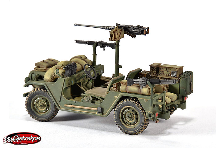 Military Miniature U.S. M151A2 Ford Mutt Scale 1/35 Model Kit Tamiya 35123