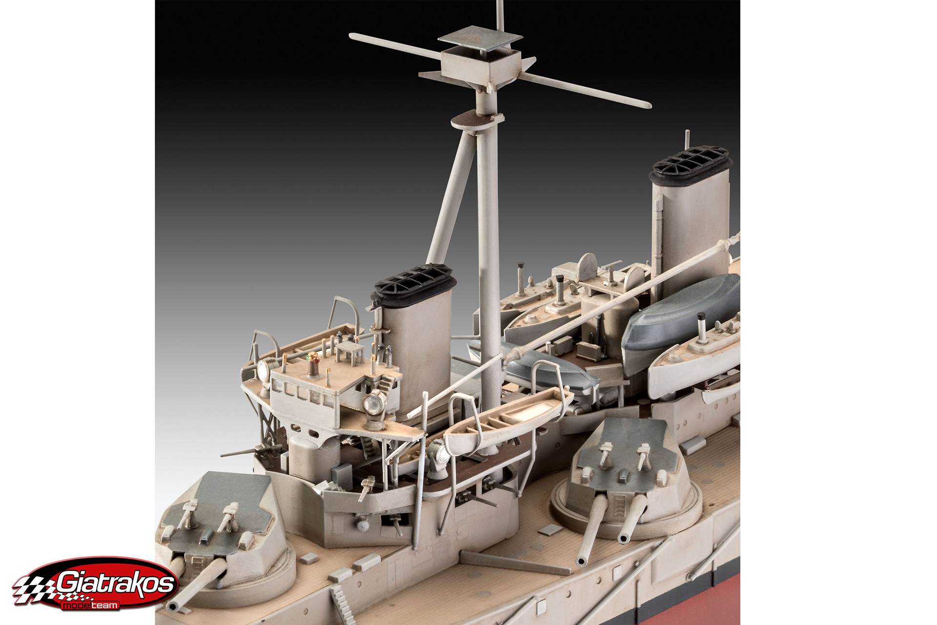 HMS Dreadnought - Scale 1/350, Revell 05171 - 315 parts