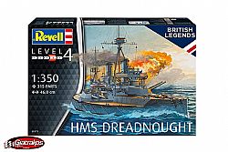 HMS Dreadnought - Scale 1/350, Revell 05171 - 315 parts