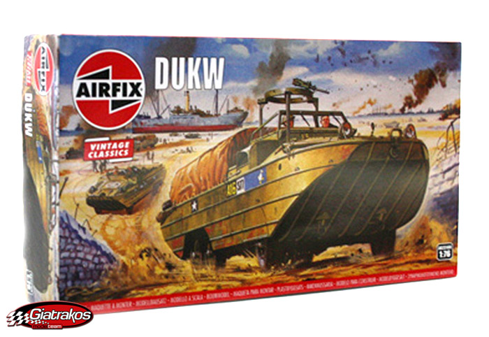 WWII DUKW Airfix A02316V Scale 1:76 Το συναρμολογούμενο μοντέλο ...