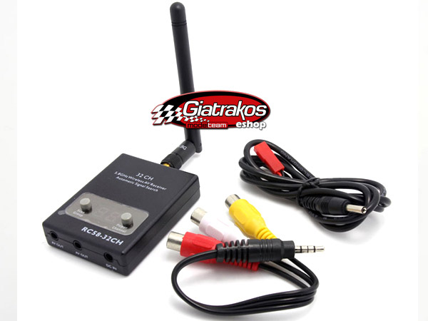 FPV 32CH 5.8GHz Wireless AV Receiver RC58-32CH (RX Only)
