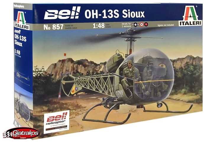 Bell OH - 13S Sioux scale 1:48 0857 Italeri